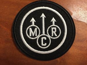 MY CHEMICAL ROMANCE MCR- Logo Patch - Embroidered Iron On Patch 3 ...